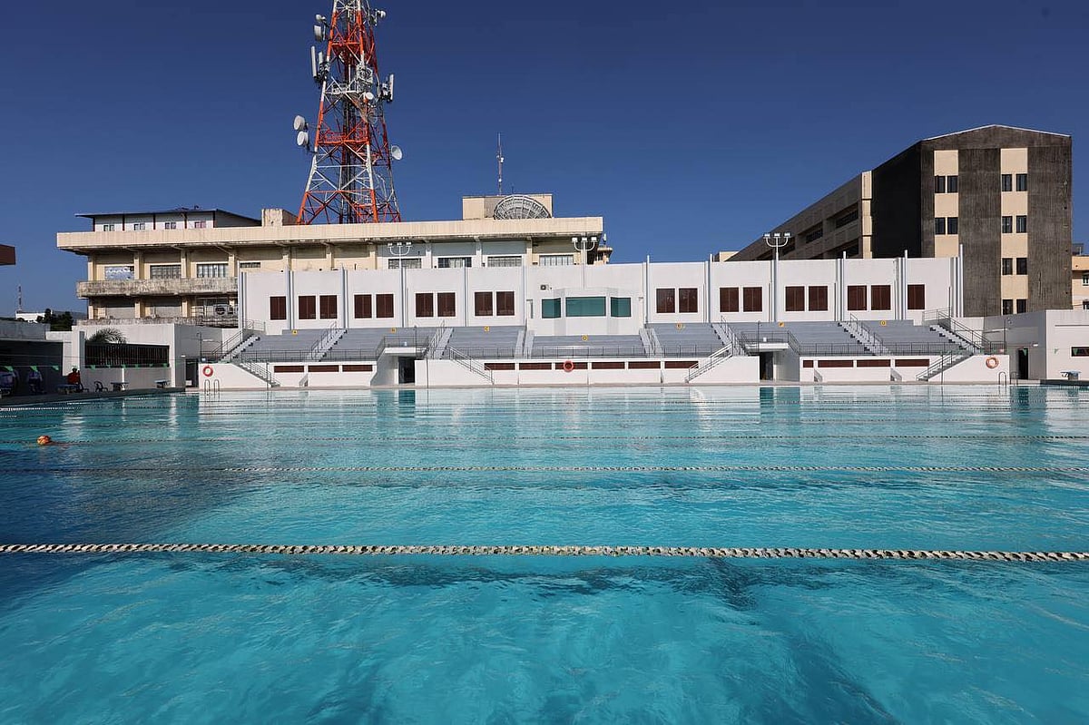 Amoranto Stadium opens swimming facilities