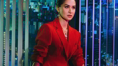 Marian Rivera owns the spotlight in power red Carolina Herrera suit