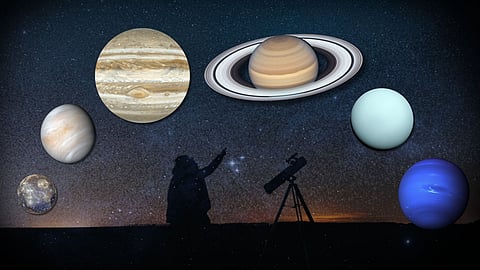 Rare six-planet alignment and Perseid meteor shower highlight August skies