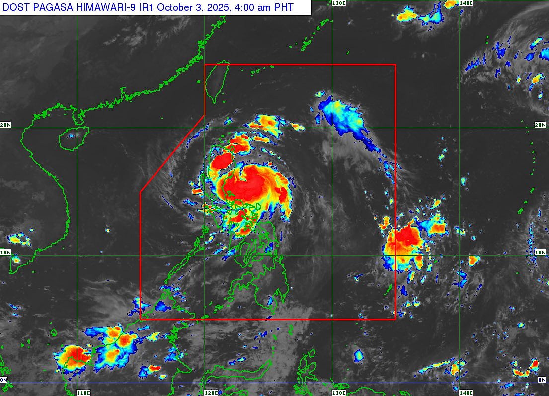 ‘Paolo’ now a typhoon, Signal No. 4 up in N. Luzon, Aurora
