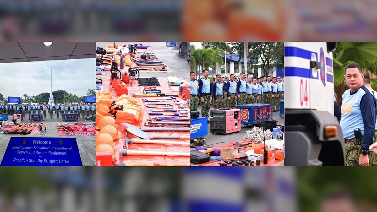 Central Luzon police gear up for Typhoon 'Uwan'