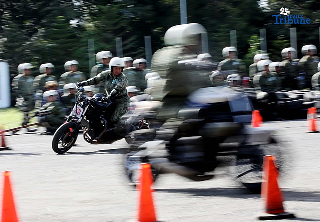PNP personnel undergo 45-day motorcycle riding training in QC