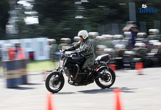 PNP personnel undergo 45-day motorcycle riding training in QC