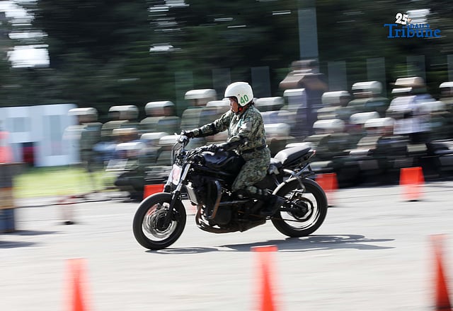 PNP personnel undergo 45-day motorcycle riding training in QC