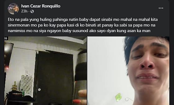 Netizens Shocked as Ivan Cezar Ronquillo Found Dead After Gina Lima’s ...