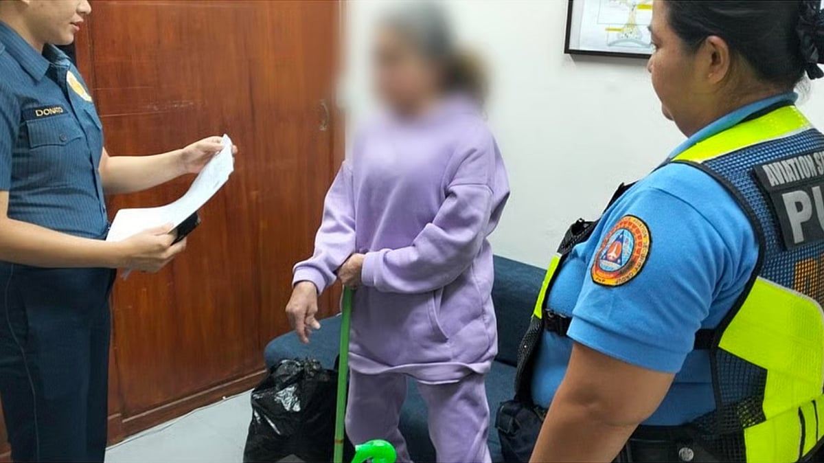 Wanted female Chinese intercepted