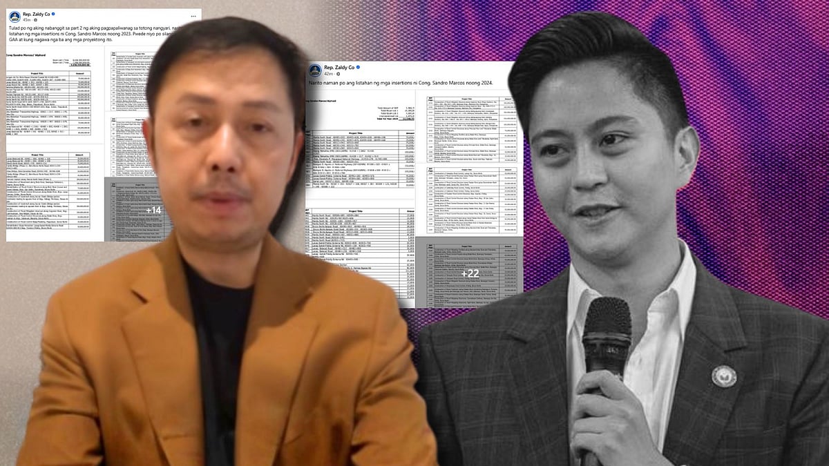 Co claims Sandro Marcos inserted P50B into budgets; House leader slams ...