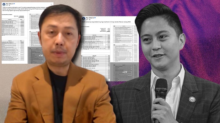 Co claims Sandro Marcos inserted P50B into budgets; House leader slams ...