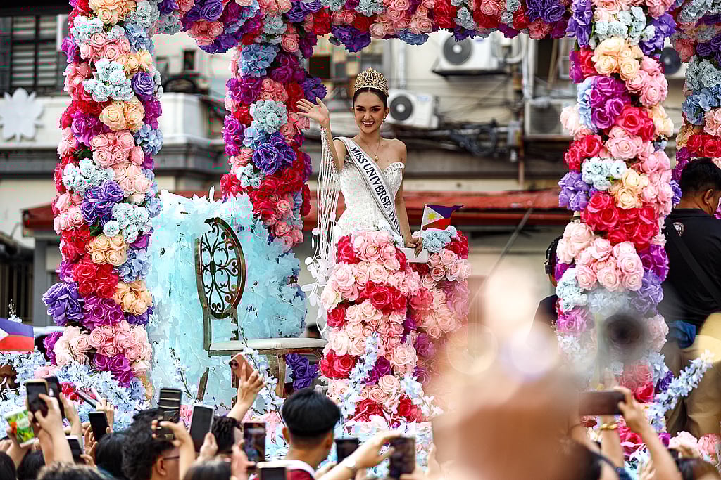 Miss Universe Athisa Manalo homecoming parade in Manila