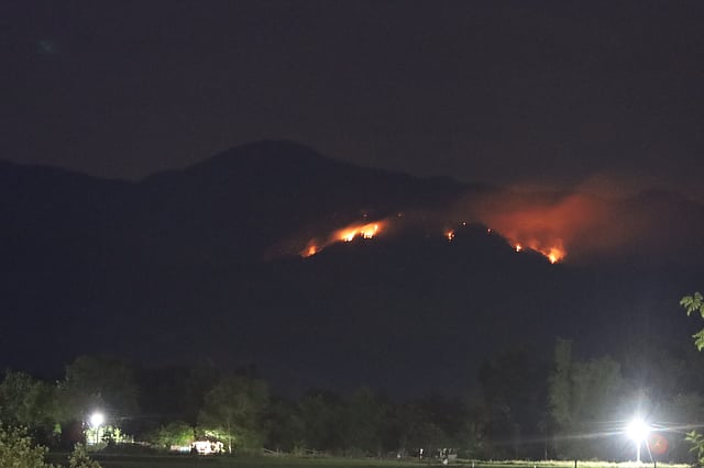 Satellite, ground data show Solsona mountain fire subsided