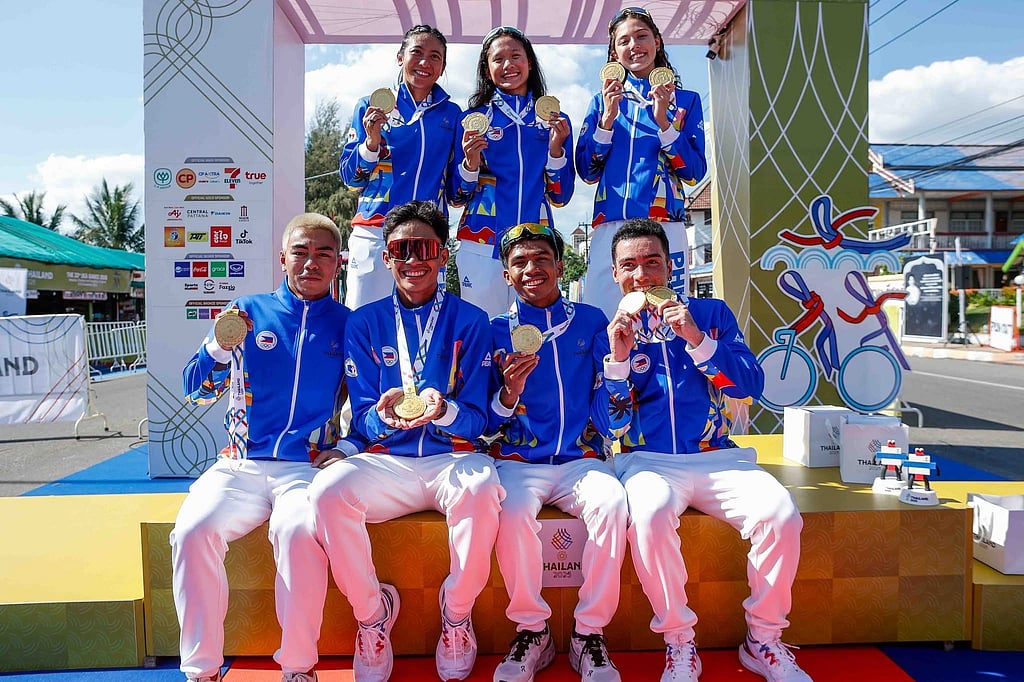 Pinoy triathletes storm into 3 SEAG golds