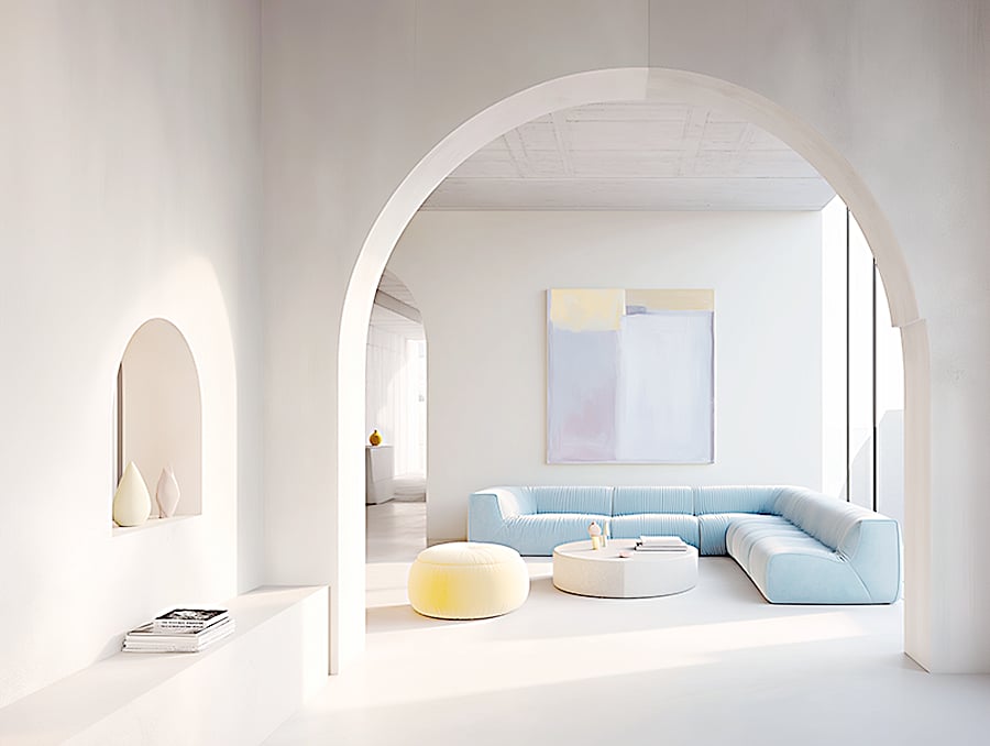 Fashion, beauty, interior and design: clean slate in our minds