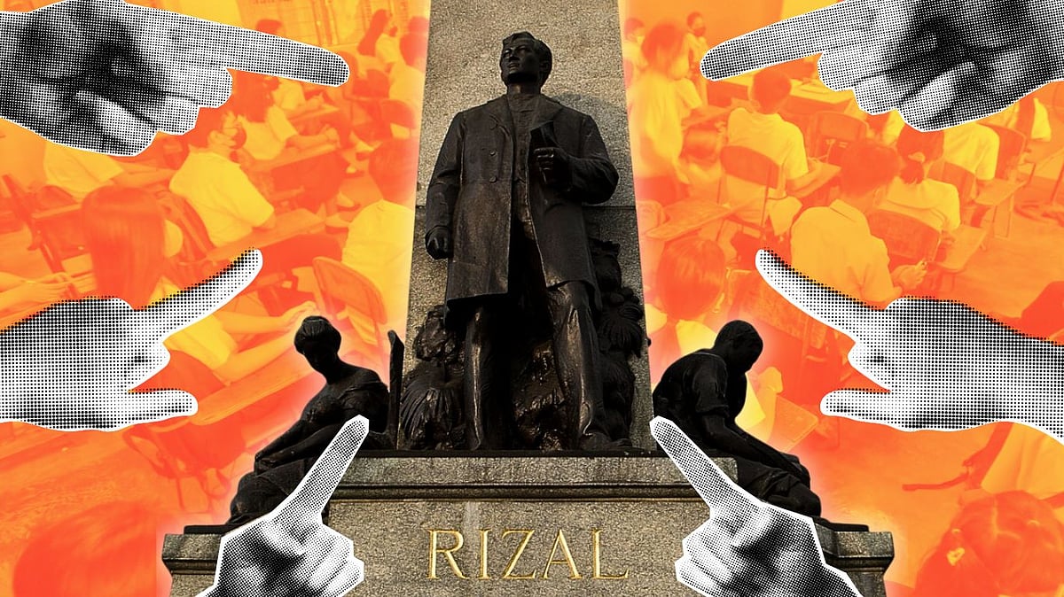 Rizal, without the pedestal