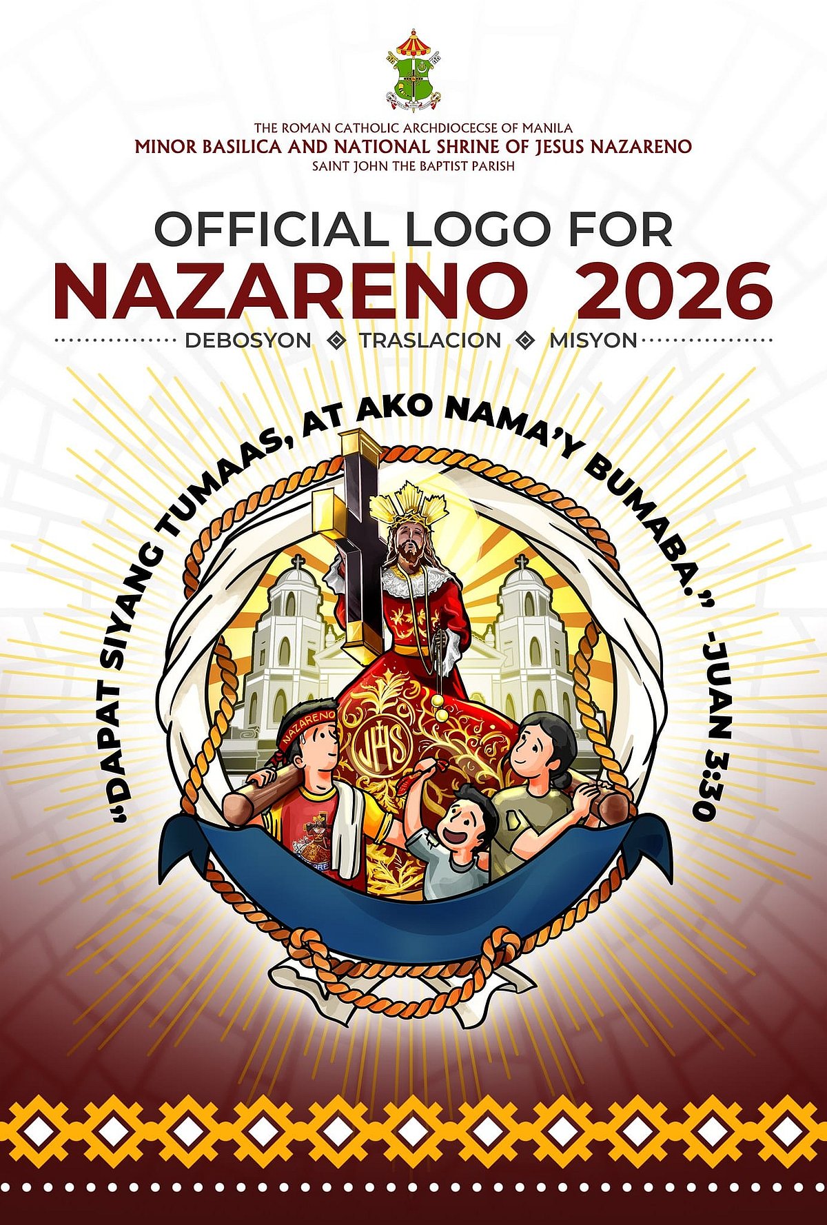 Quiapo Church releases schedule, route for 2026 Black Nazarene Traslacion