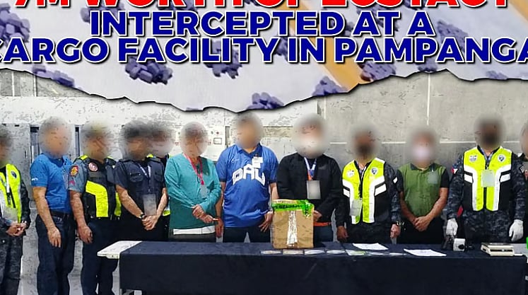 P7-M ecstasy shipment seized at Clark Freeport cargo facility