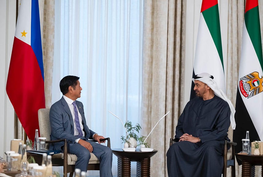 Marcos to visit Abu Dhabi, sign defense agreement