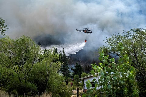 Argentina wildfire burns over 5,500 hectares