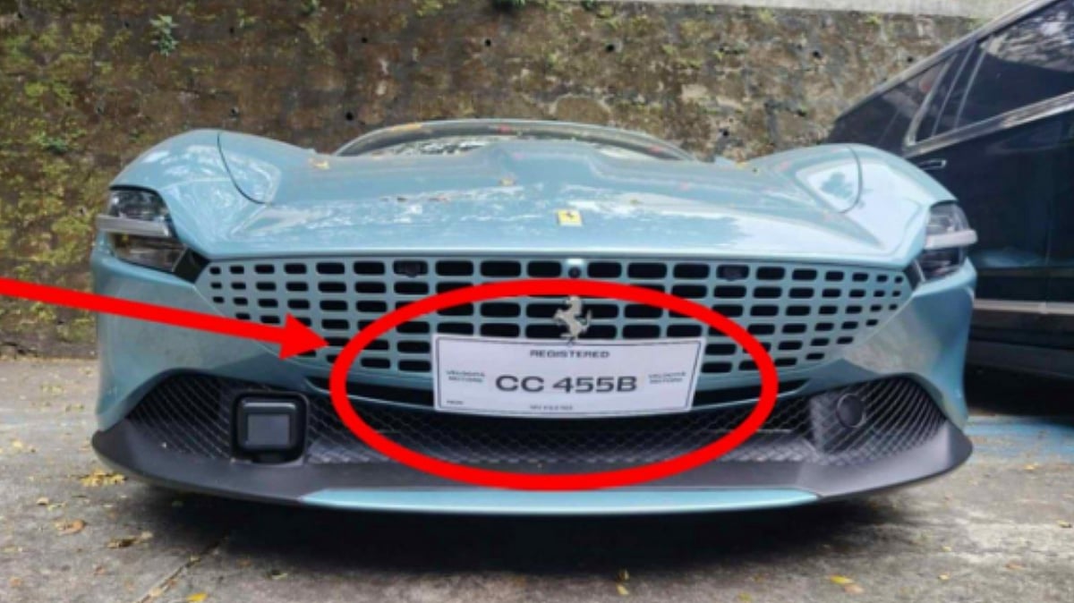 PNP-HPG: Zaldy Co's Ferrari has ‘spurious’ documents
