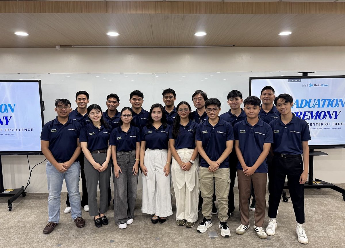AboitizPower-JERA training center graduates first batch of engineers