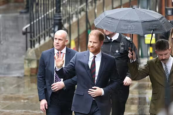 Prince Harry appears in court against Daily Mail