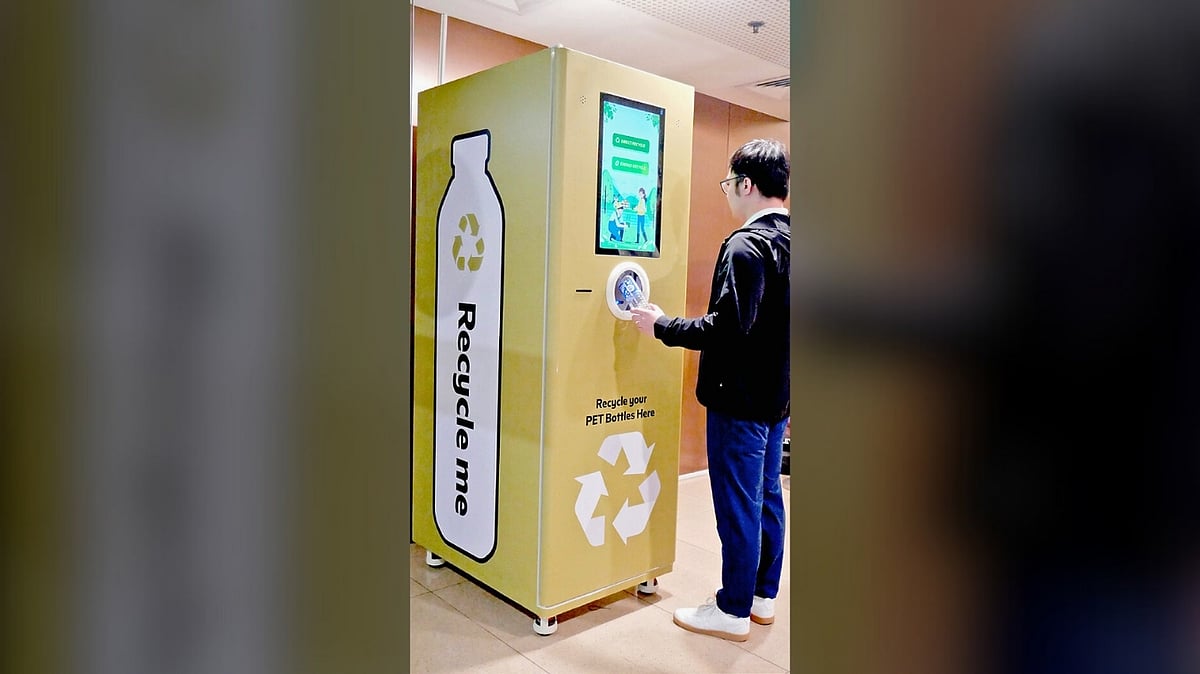 SM Green Recycling Machines revolutionize single-use plastic waste ...
