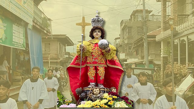 Beneath the revelry is faith