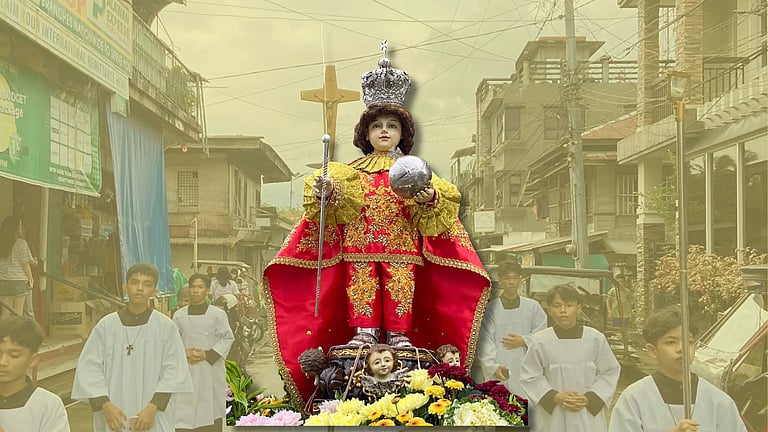 Beneath the revelry is faith