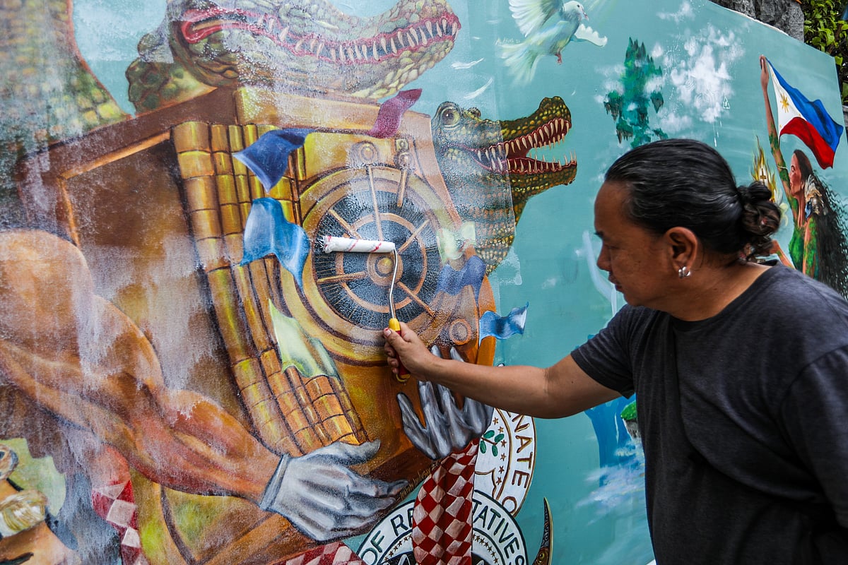 ‘We are People Power’: New mural, 40 years later