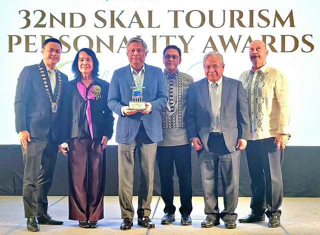 PAGCOR chief Alejandro Tengco honored at Skål tourism awards