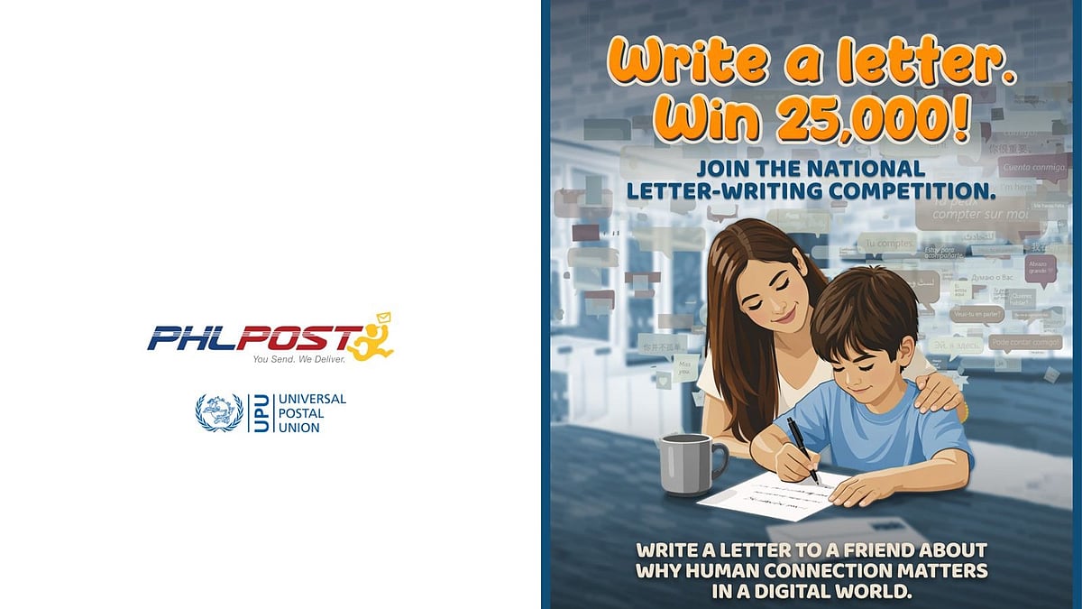 PHLPost launches national letter-writing competition for young Filipinos