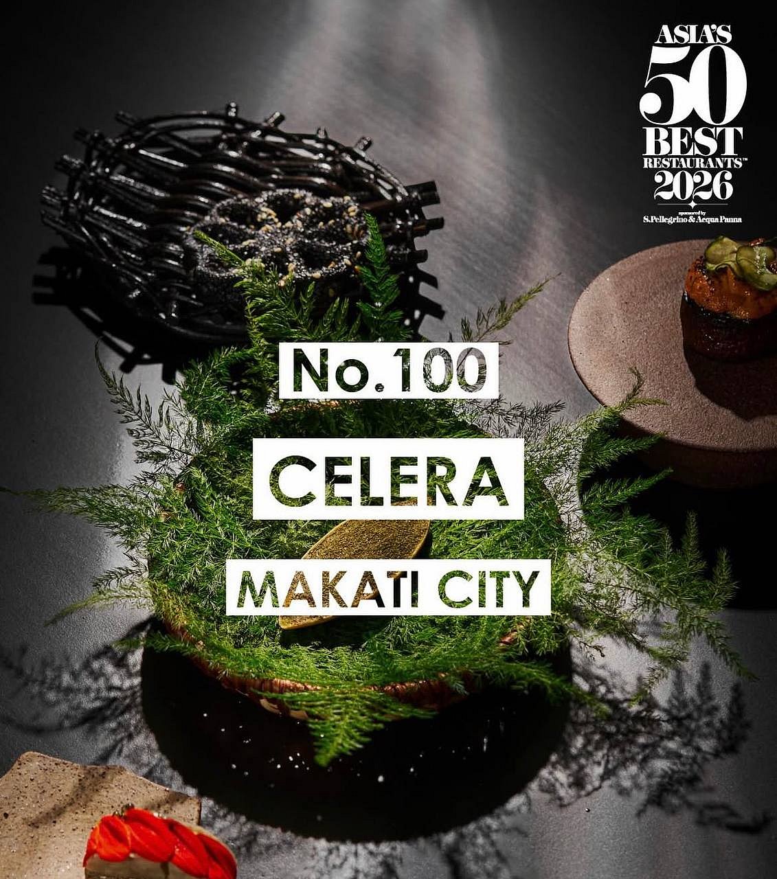 Celera in Makati makes Asia’s 50 Best Restaurants list