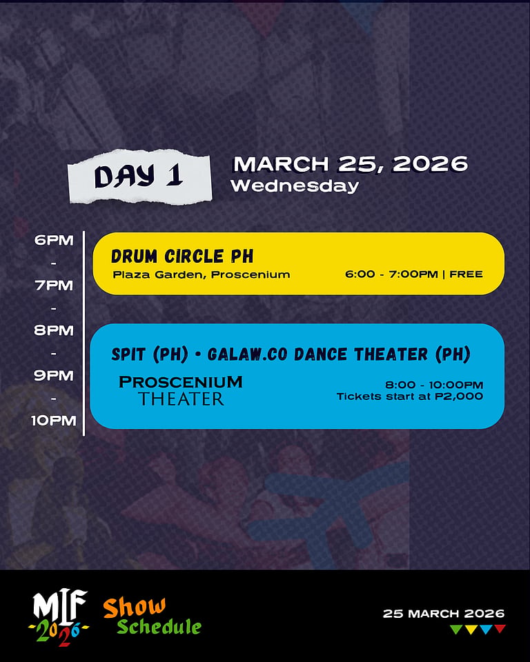 Manila Improv Festival brings a global improv lineup on March 25–29