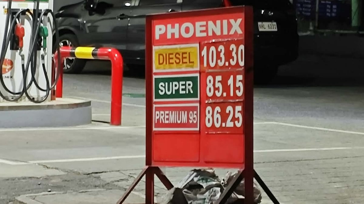 Moderate Spikes, yet gas seen at over P100