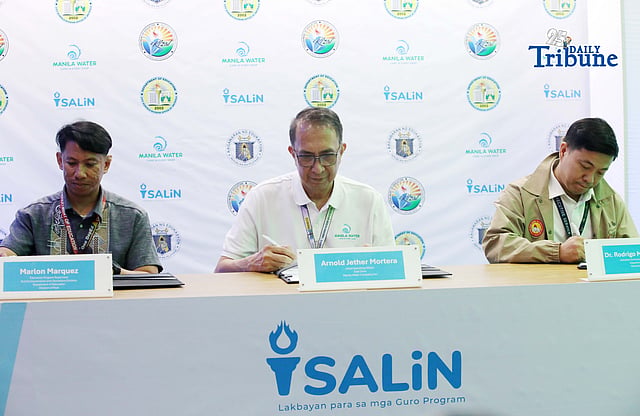 WATER EDUCATION PARTNERSHIP SIGNED
