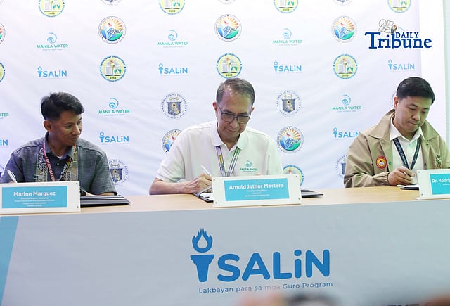 WATER EDUCATION PARTNERSHIP SIGNED