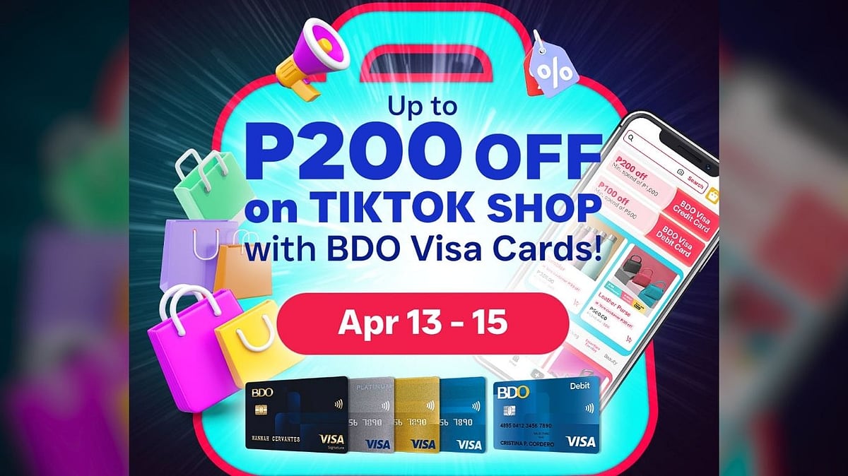 BDO offers payday discounts for cardholders