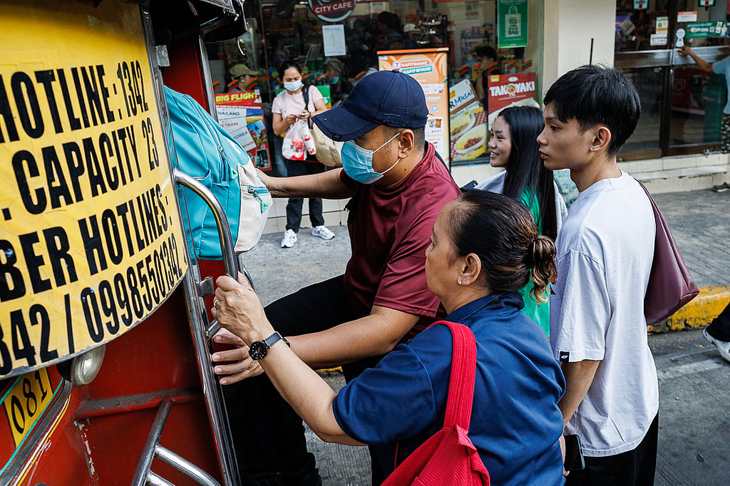 Fewer jeepneys ply the road as nationwide transport strike begins