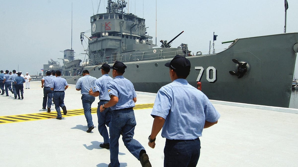 Trilateral maritime strike targets WWII-era vessel