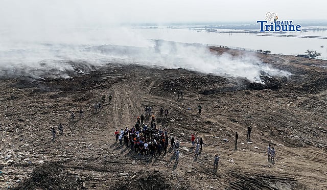 Navotas Landfill blaze