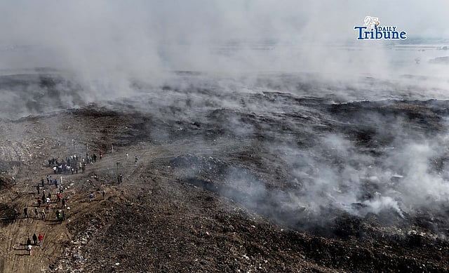 Navotas Landfill blaze