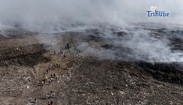 Navotas Landfill blaze