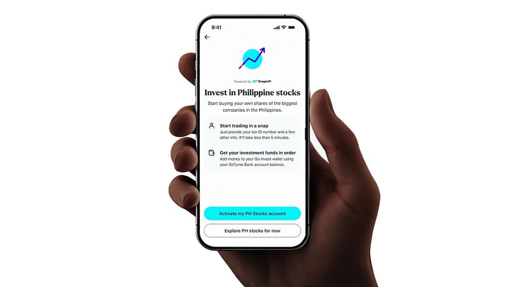 GoTyme Bank launches PH Stocks feature for PSE investing