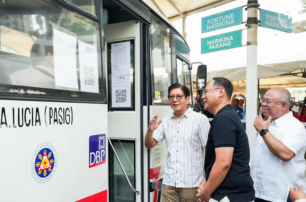 Marcos Drops GPS Requirement for PUV Service Contracting Program to Cut ...