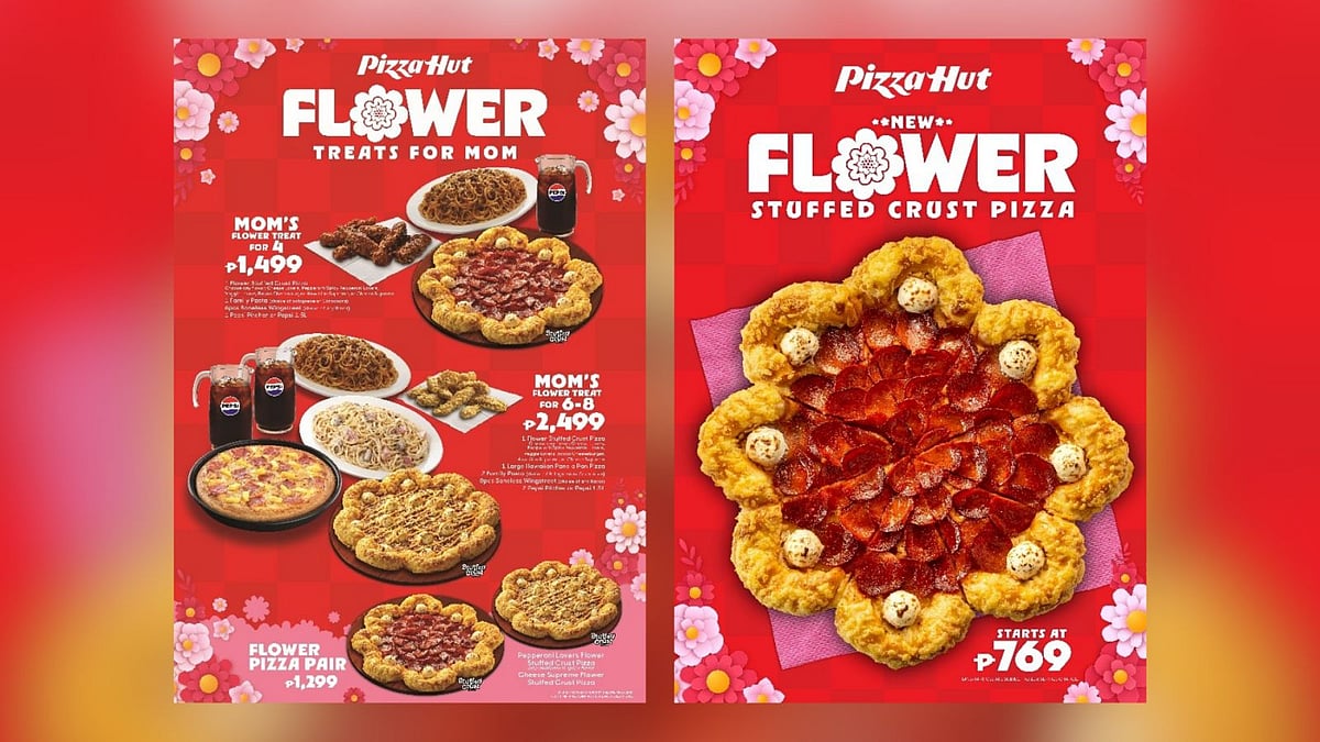 Make Mother’s Day bloom with Pizza Hut’s Flower Stuffed Crust Pizza ...
