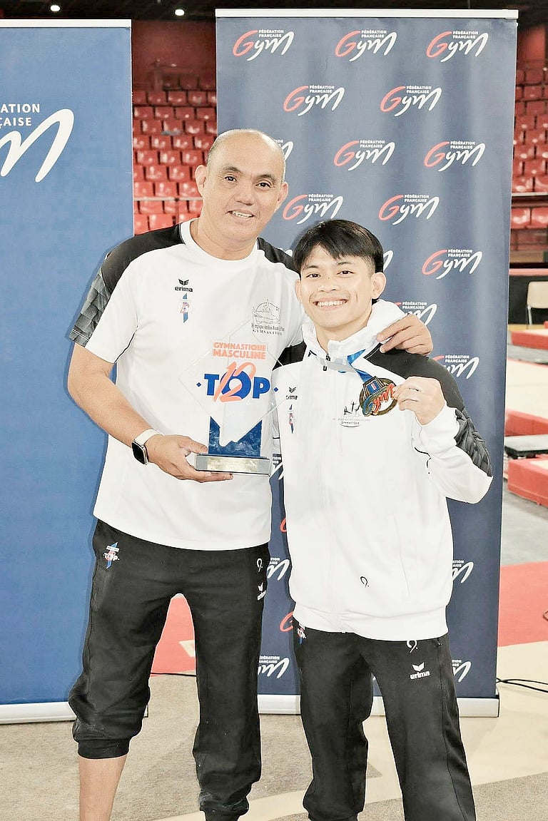 French pride: Yulo pockets gold in France