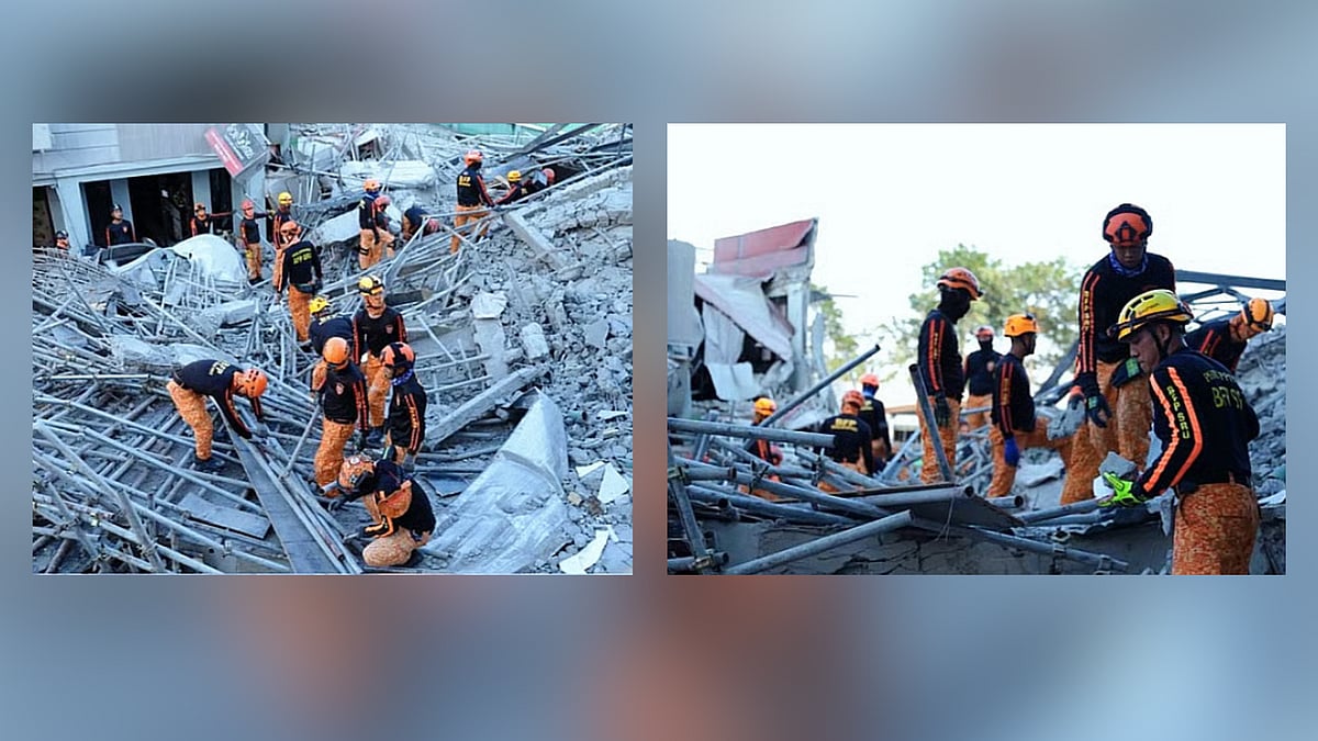 Aid extended to 35 survivors of collapsed Angeles building