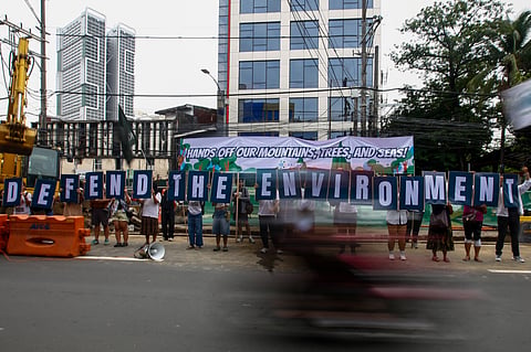 World Environment Day protest