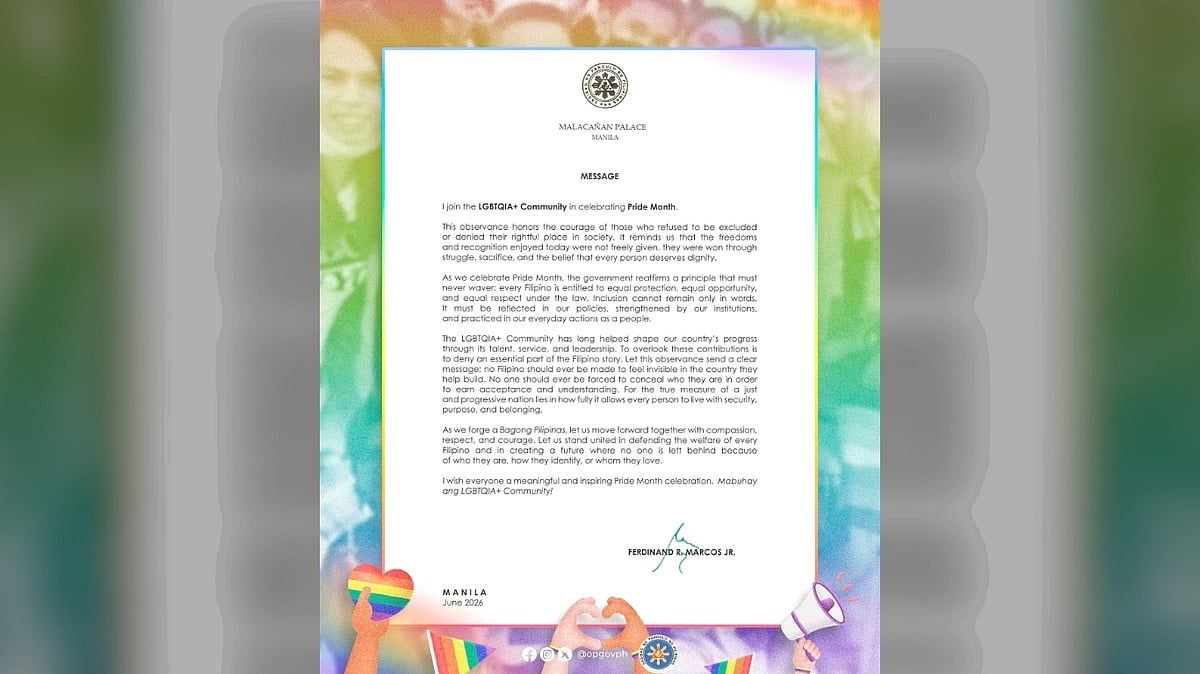 President Marcos Jr. makes Pride history