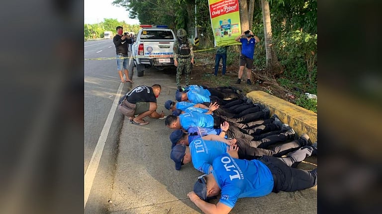 9 LTO-Caraga Personnel Arrested for Extortion in Agusan del Norte