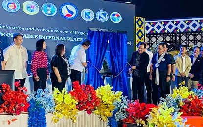 Caraga declared peace-stable region